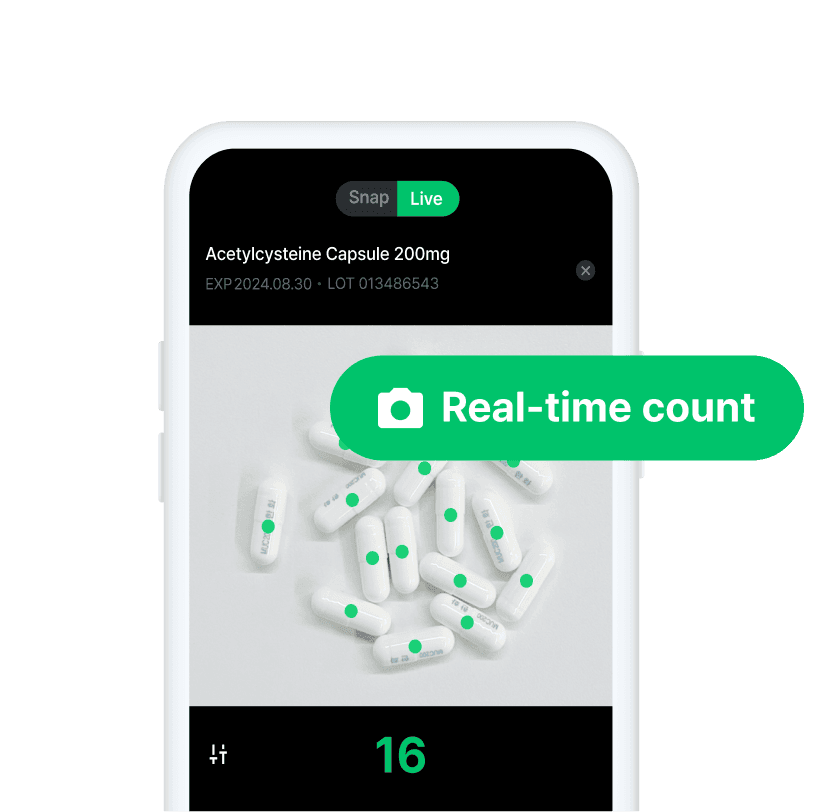 PillEye, #1 pill counting app