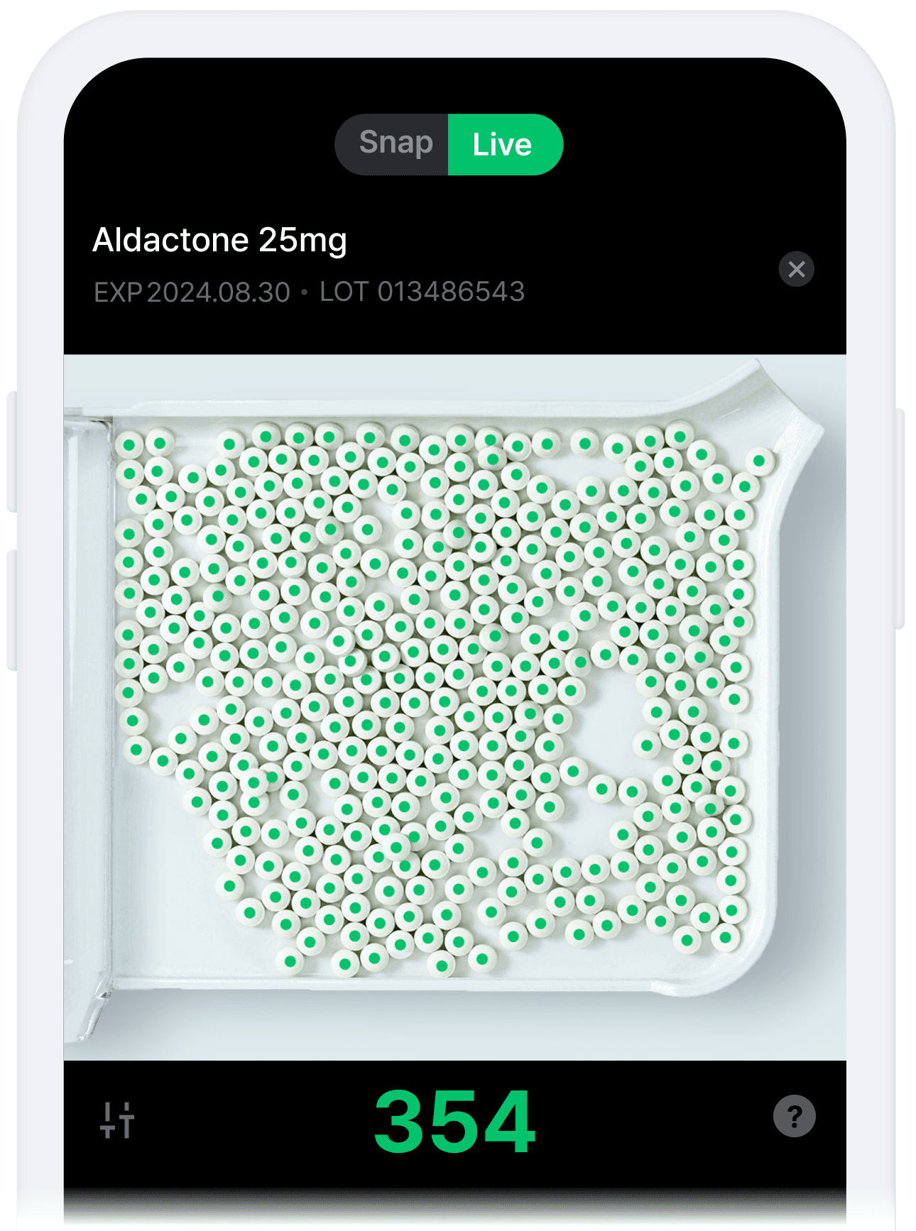 PillEye, #1 pill counting app
